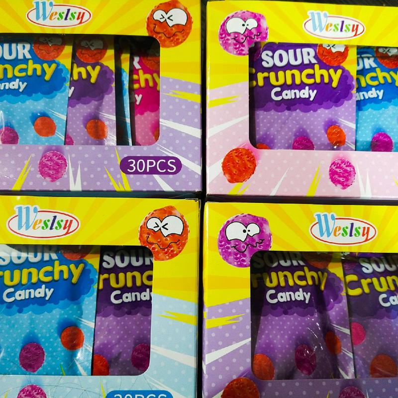 SOUR CRUNCHY CANDY 30pcs /pang tindahan / - TikTok Shop Philippines