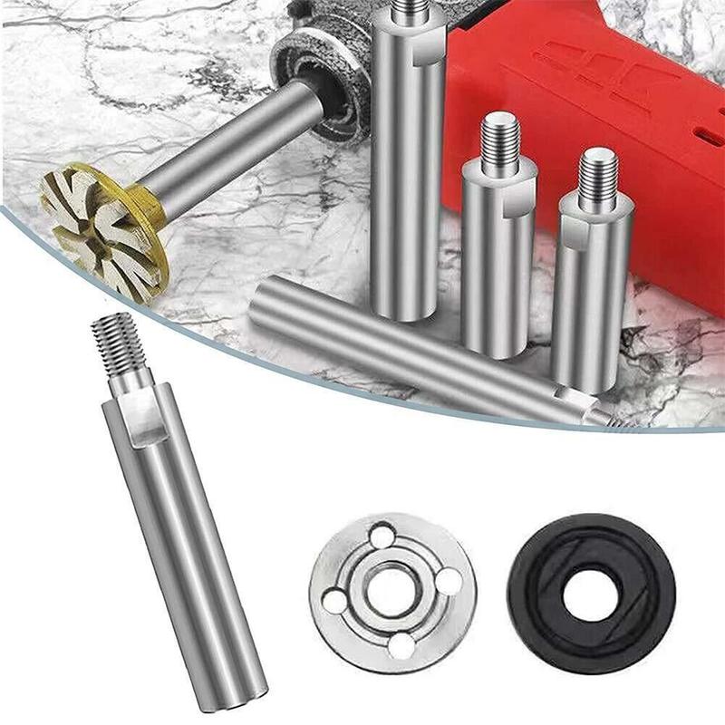 One Set(3PCS): One Shaft +Two Washers Angle Grinder Extension - TikTok Shop