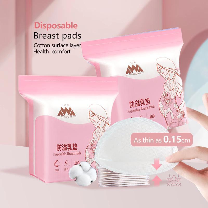 100pcs/10pcs Pad Ibu Breastpad Pakai Buang Penyerap 150ml Anti - TikTok ...