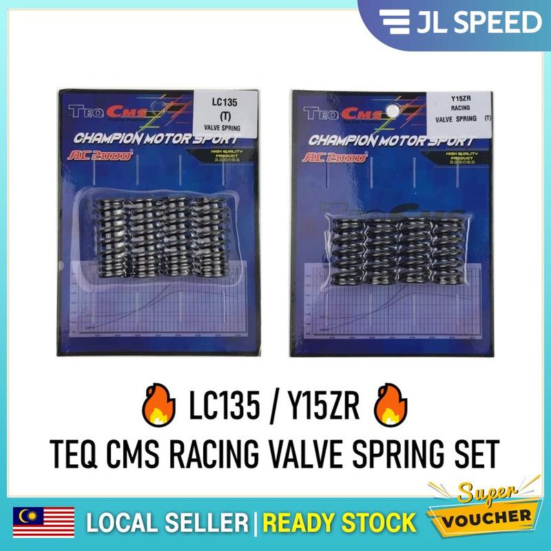 TEQ CMS RACING VALVE SPRING SET YAMAHA Y15 Y15ZR / 135LC LC135 - TikTok ...