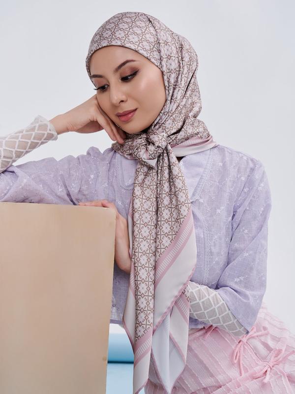 Sienna Scarf in Pink Peony - TikTok Shop Malaysia