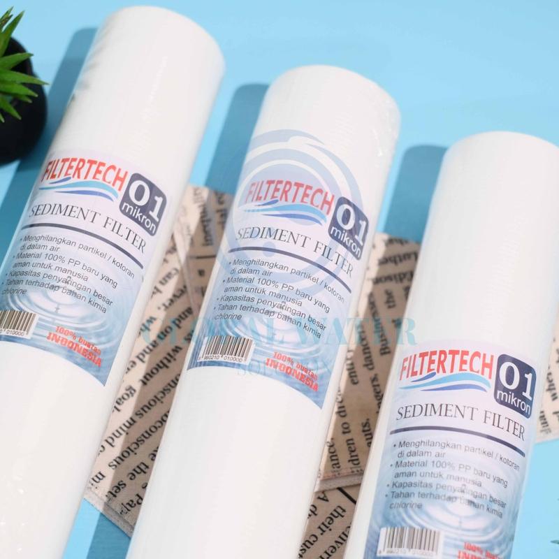 Cartridge Filter 10 Inch 1 Micron Filtertech - Shop | Tokopedia