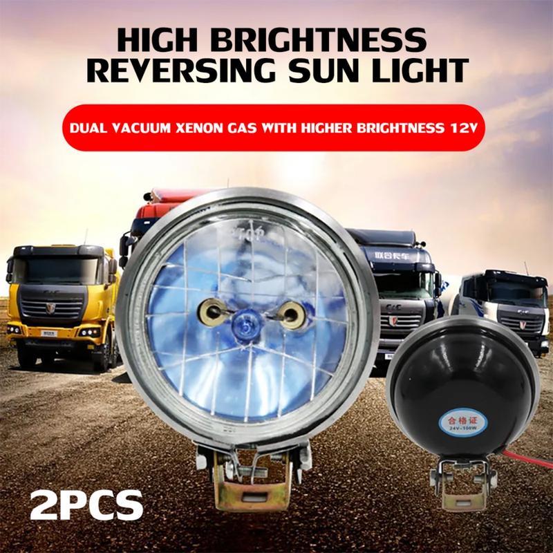 High Intensity Discharge Bulbs Spotlight Round Fog Light 12V - TikTok ...