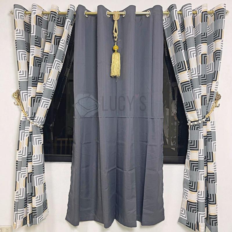3in1 Modern Ring Curtains - Fuzzy - TikTok Shop Philippines