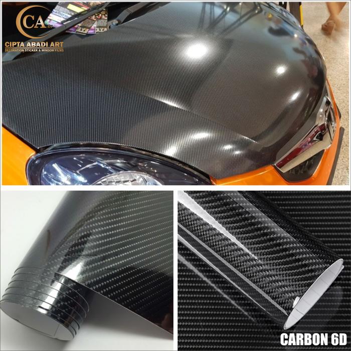 Promo Stiker Carbon Skotlet Karbon 6D Sticker Karbon Kevlar Motor Mobil ...