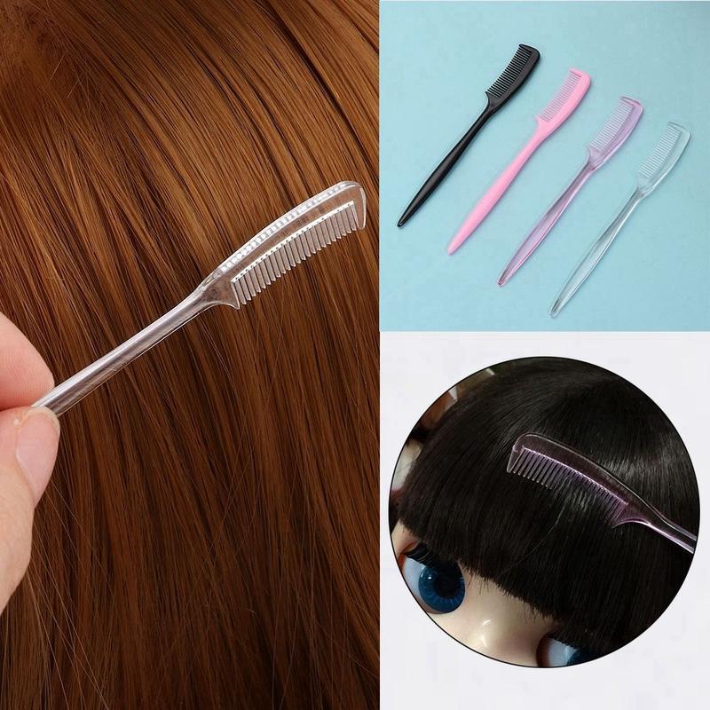 1/5pcs Cute Transparent 1/3 1/4 1/61/8 Mini Eyelash Eyebrow Combs ...