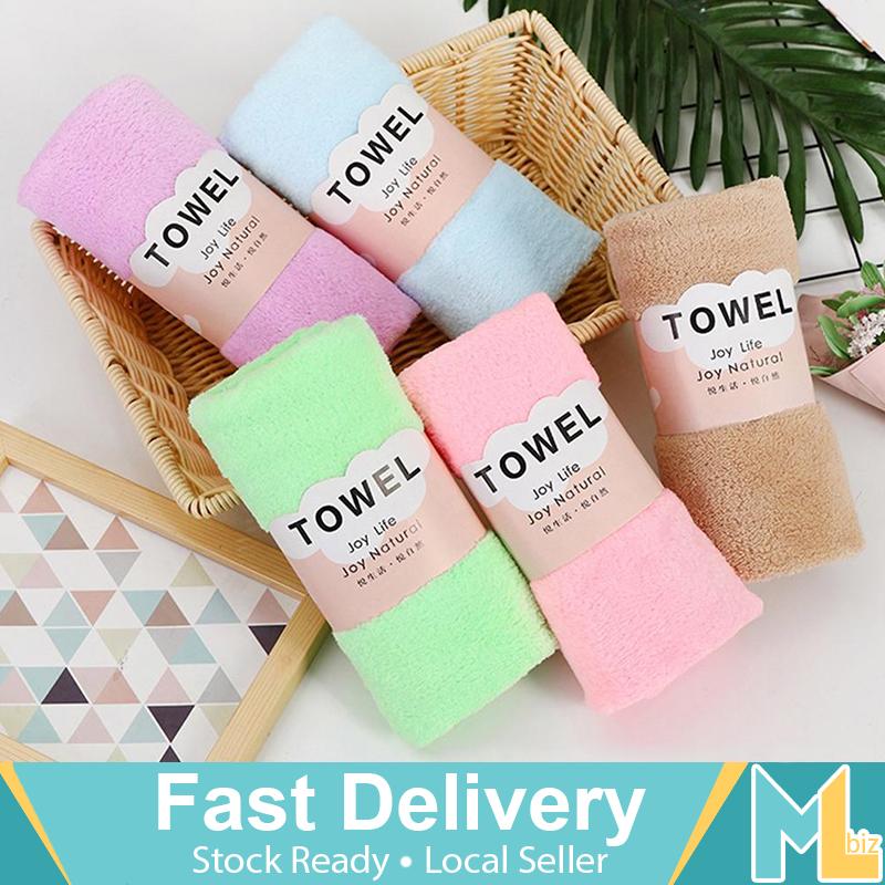 2 Saiz 35x75cm Tuala Muka Penyerap Microfiber Dapur Tuala Muka - TikTok ...
