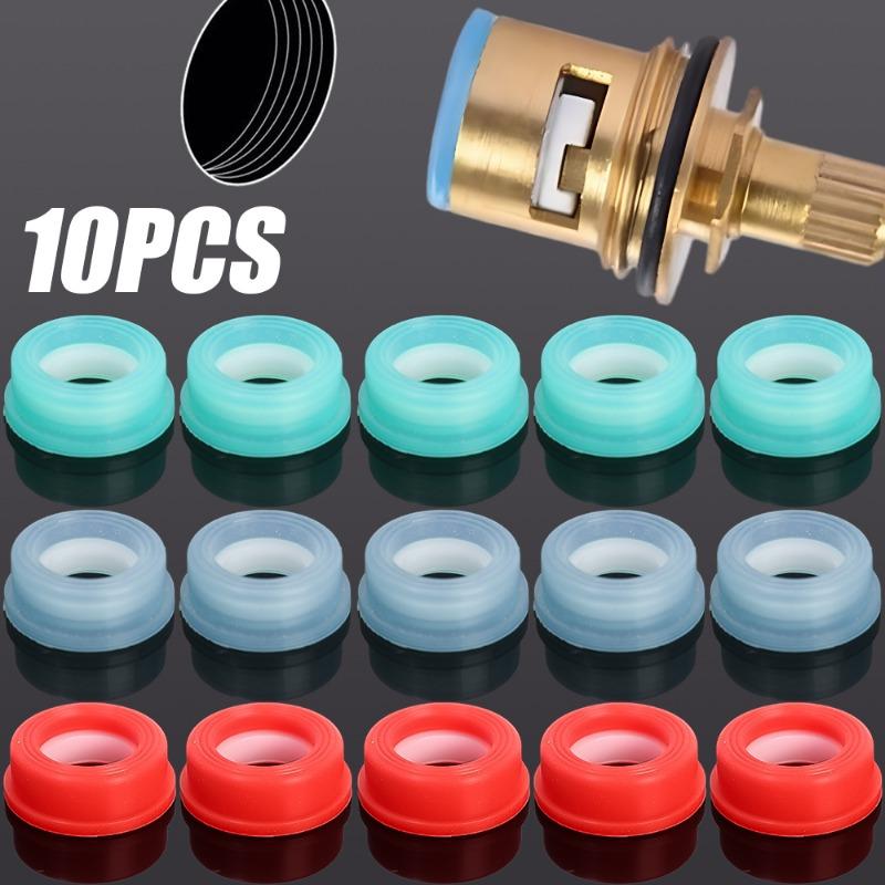 10/PCS Faucet Leak-proof Sealing Gasket Silicone Faucet Waterproof ...