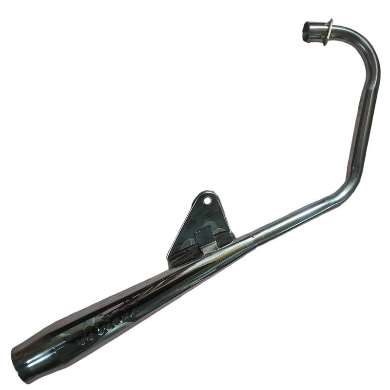 Stainless Bullet Pipe for Tmx 125 (Silencer NOT INCLUDED) - TikTok Shop ...