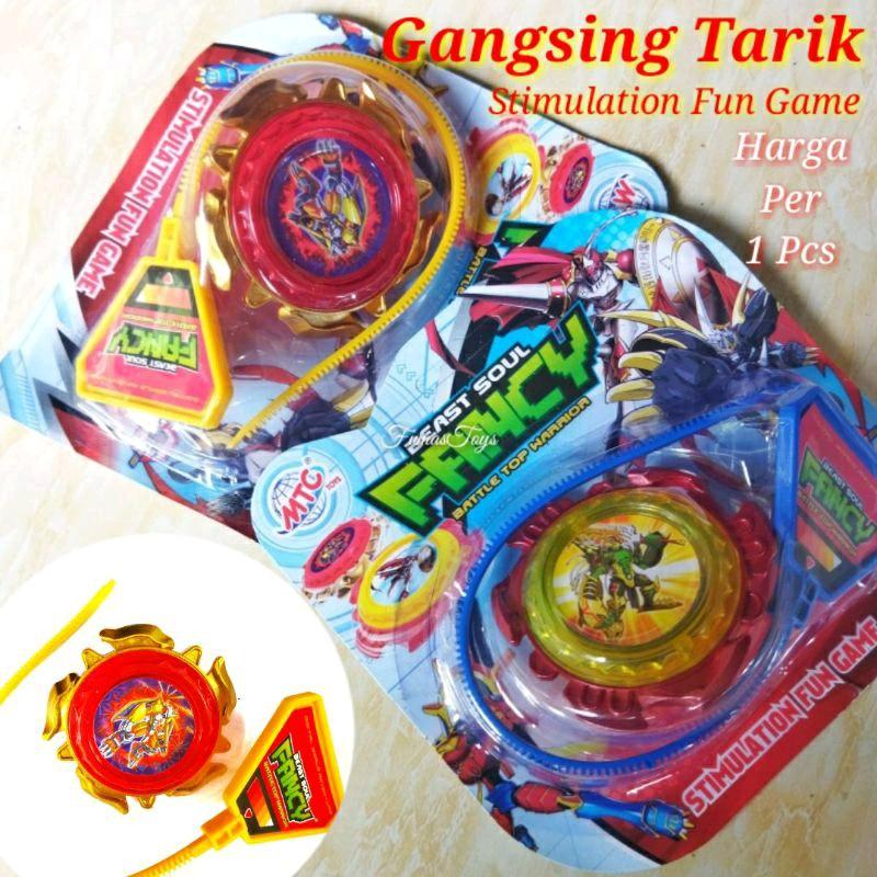 Mainan Gangsing Tarik / Spinning Top Stimulation Fun Game Mainan - Shop ...