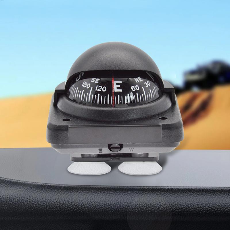 Car Dashboard Compass Multi-function Navigation Magnetic Compass ...