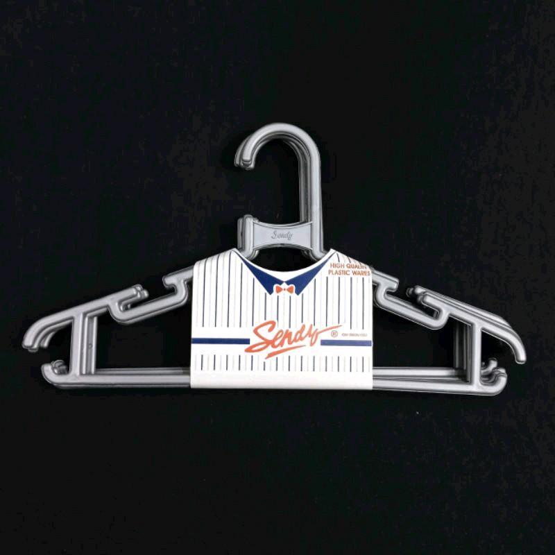 Hanger gantungan baju kastok plastik sendy 1 lusin(12pc) murah - Shop ...