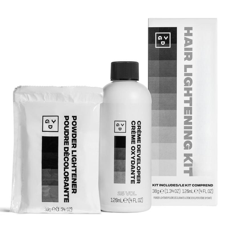 Hair Lightener Kit with Dust Free Lightener and 25 Volume Developer ...