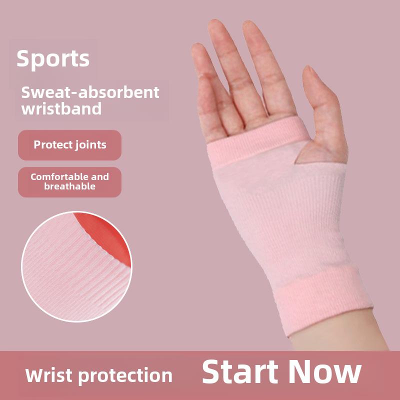 Outdoor fitness weightlifting knitted wrist guard breathable - TikTok ...