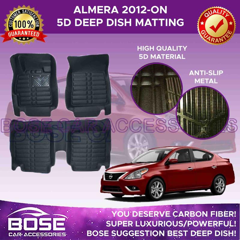 3D / 5D / TPE / Carbon Fiber Car Deep Dish Matting for Nissa - TikTok ...