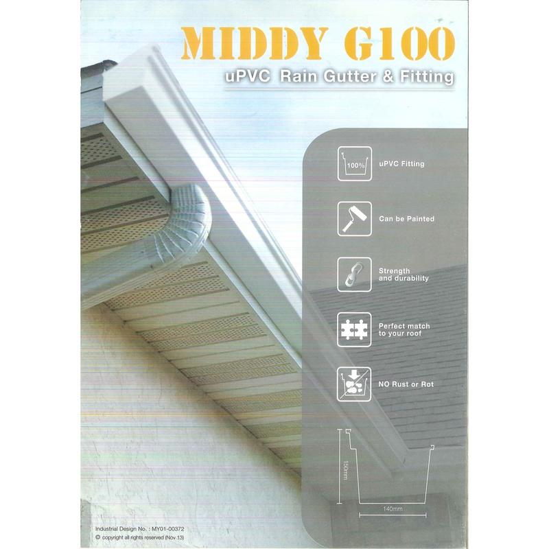 [Ready stock] G100 rain gutter gardening accessories, end ca - TikTok ...