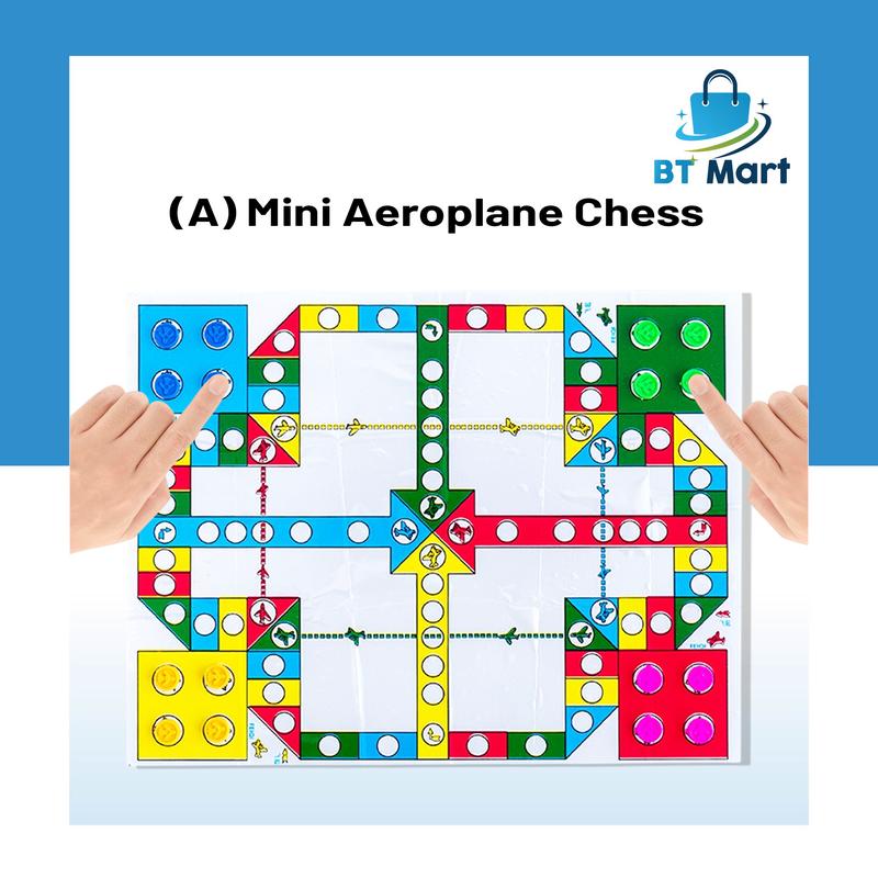 Catur Kapal Terbang Mini Flying Chess Game Tabletop Interactive ...