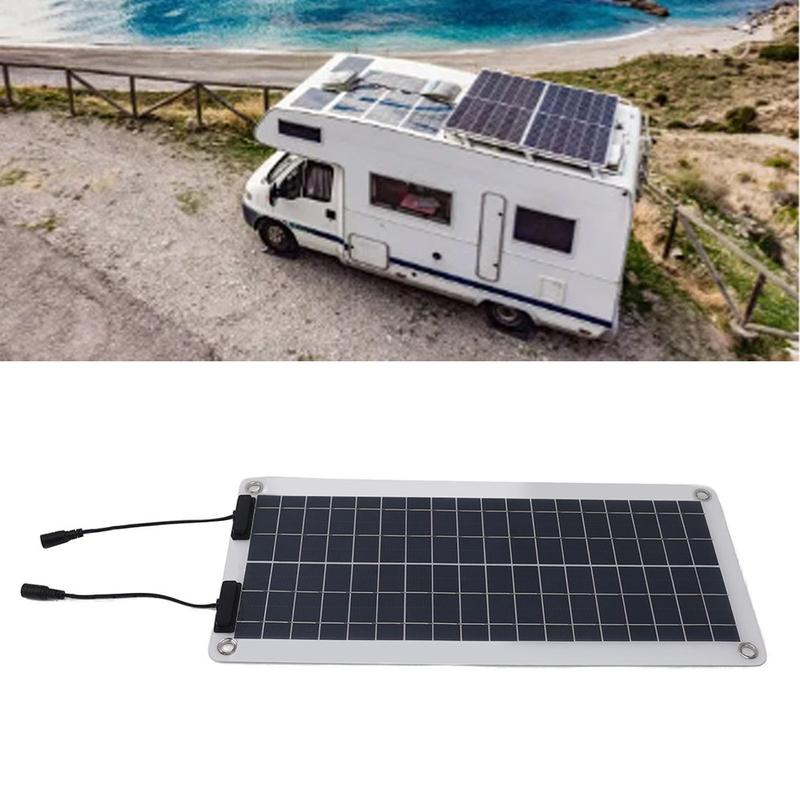 30W Solar Panel Charger Waterproof Trickle Charge - TikTok Shop Singapore