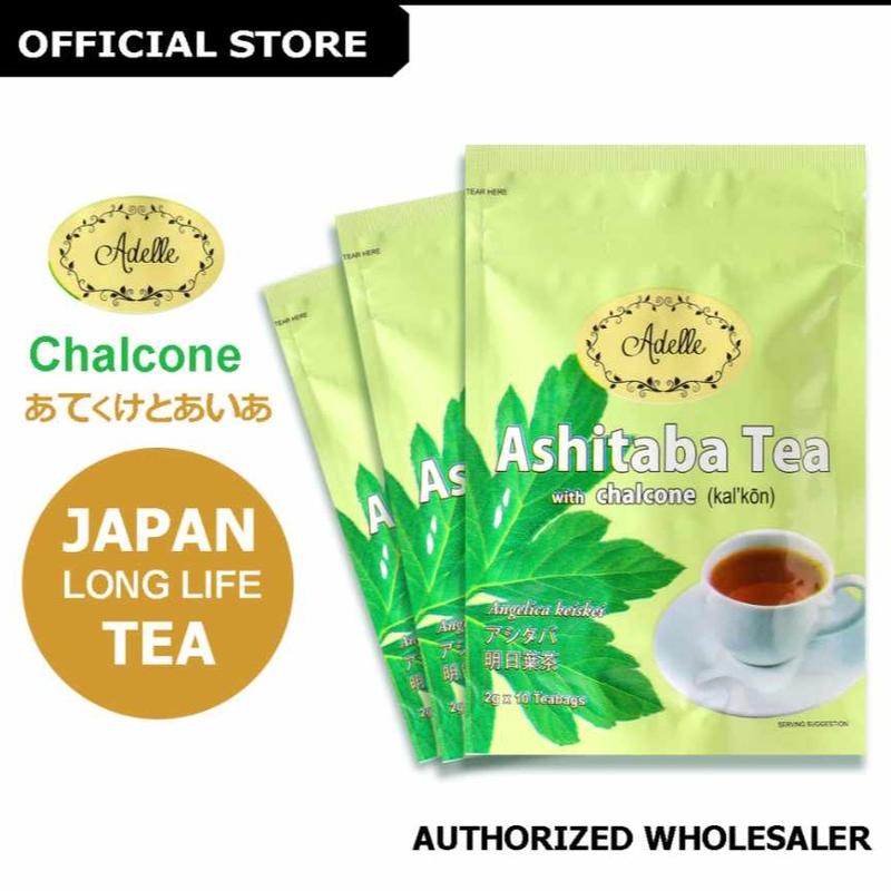 Adelle Japanese Ashitaba Tea with chalcone 10 sachets. All Natural - TikTok Shop Philippines