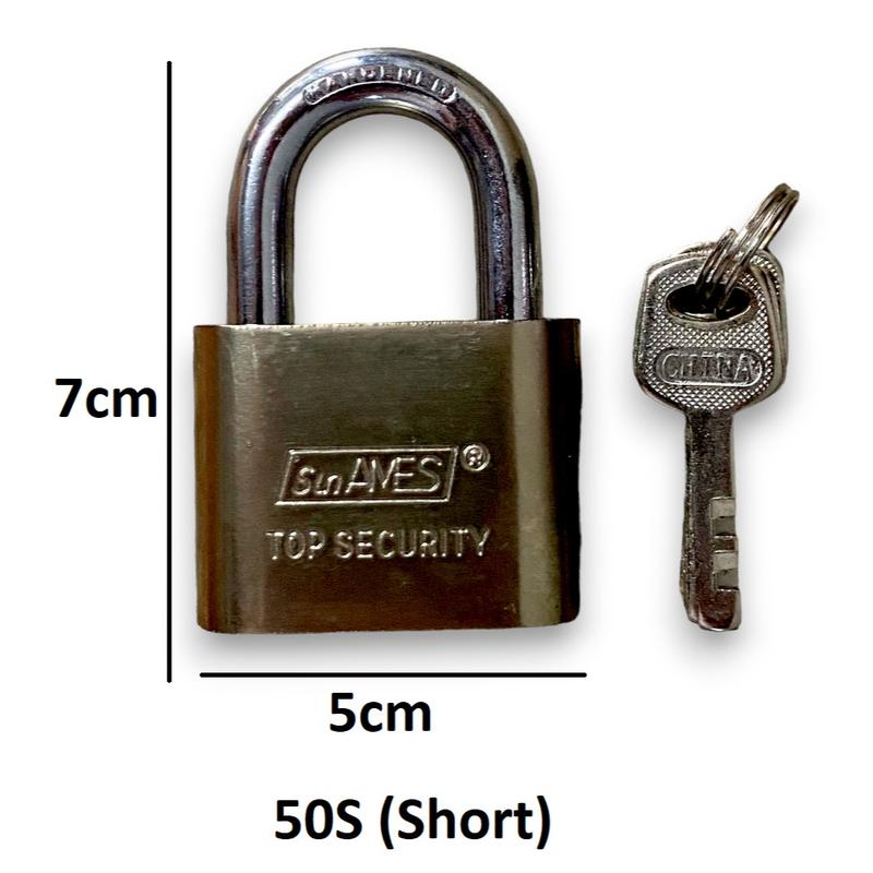 SunAMES Top Security Padlock Heavy Duty Lock S8244 50S (Short) - TikTok ...