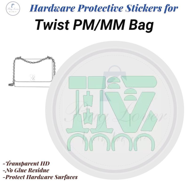 Bag Lover | Hardware Protection Sticker For TWIST Bag Transparent ...