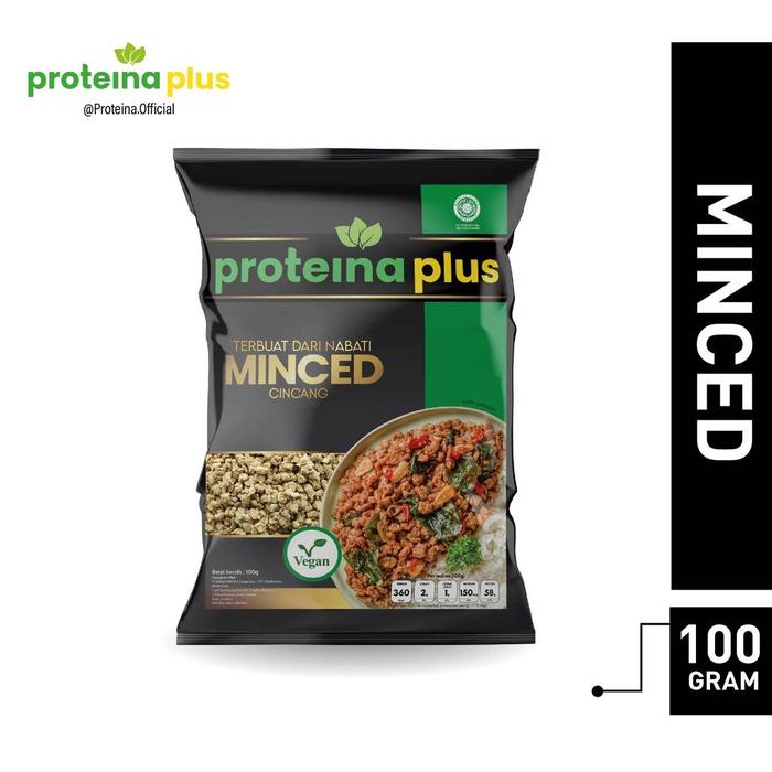 Promo Proteina Plus Minced 100gr / Protein Nabati / Daging Nabati ...