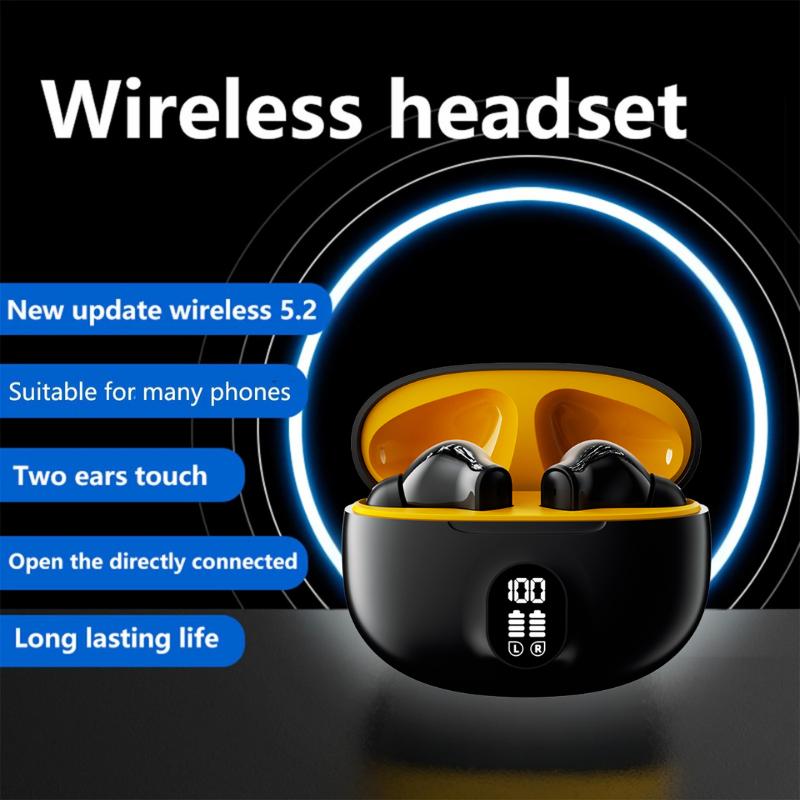 6 month warranty High quality TWS 5.3 Bluetooth Earphones Wireless ...
