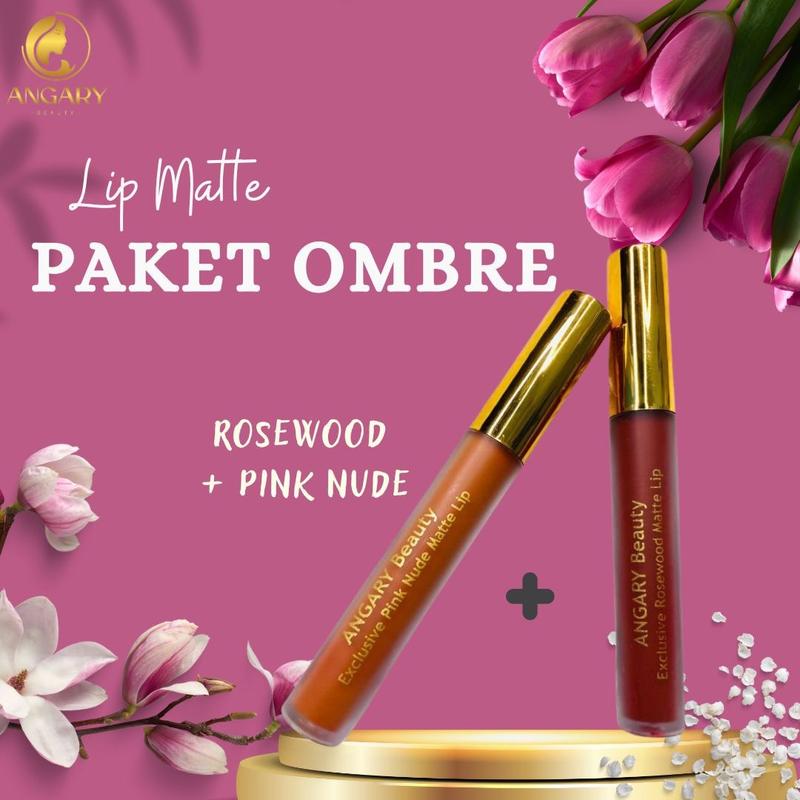 PAKET Lipmatte OMBRE ( 1 paket dapat 2 Lipmatte ) - Shop | Tokopedia