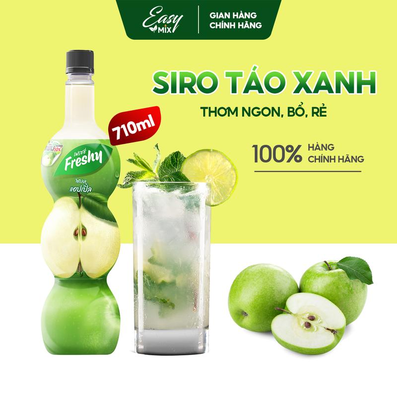 Siro Táo Xanh Freshy Green Apple Syrup Nguyên Liệu Pha Chế Trà - TikTok ...