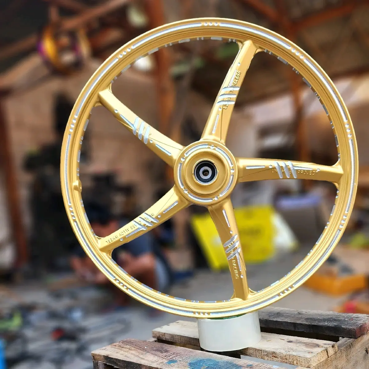 velg vnd depan ukuran 120 ring 17 bubut miling - Shop | Tokopedia