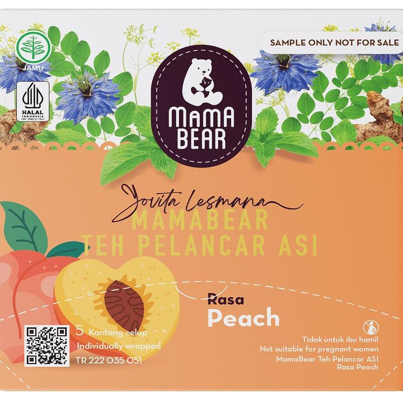 [Gift] Mini Size MamaBear Teh Rasa Peach - Shop | Tokopedia