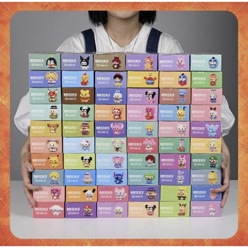 [047]DIY Bricks Mini Toys Model Kartun Building Blok Nano Block - Shop ...