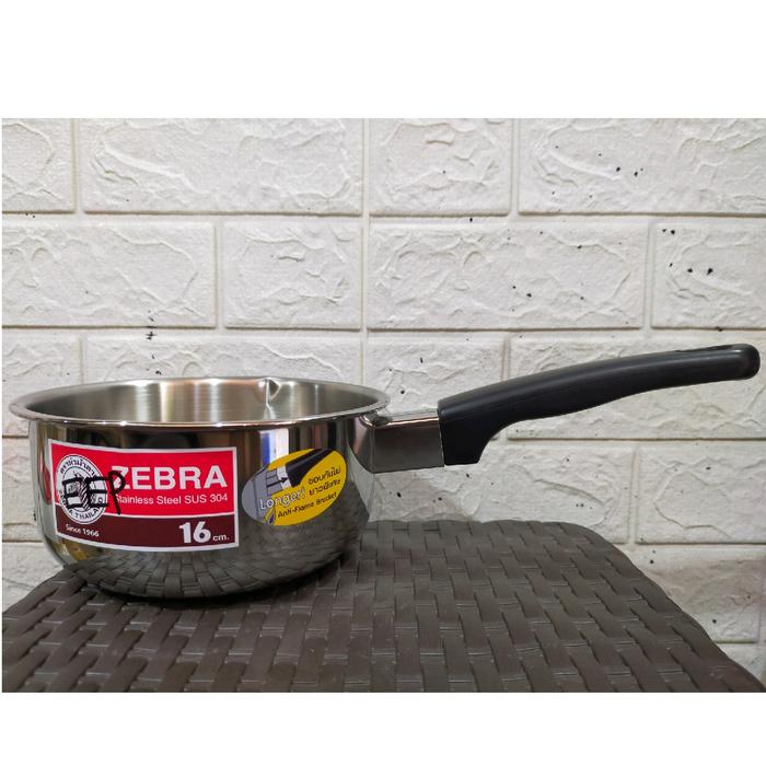 Jual Panci Stainless Steel Zebra 16cm / Panci Masak Air / Panci Susu ...