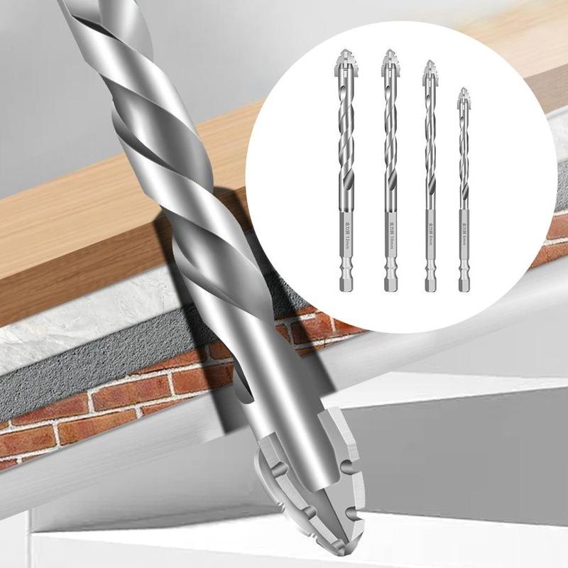 Multifunction Four-Edged Eccentric Drill Bit Serrated High Hardness ...