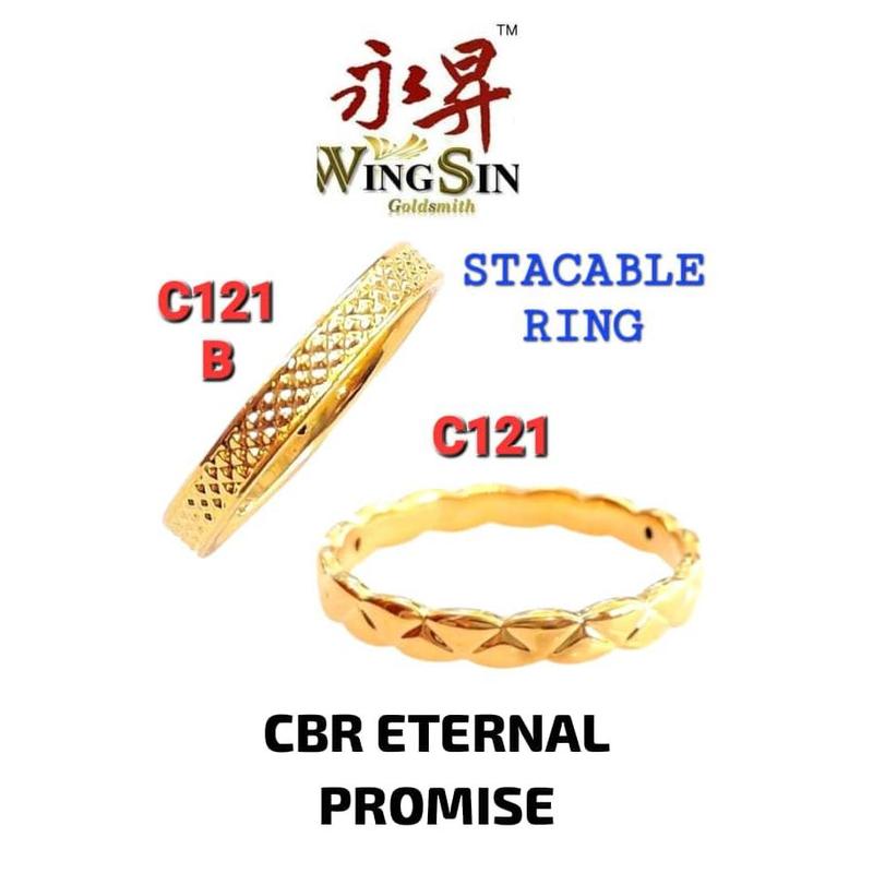 Wing Sing Cincin CBR Eternal Promise Tulen Fesyen Emas 916/916 - TikTok ...