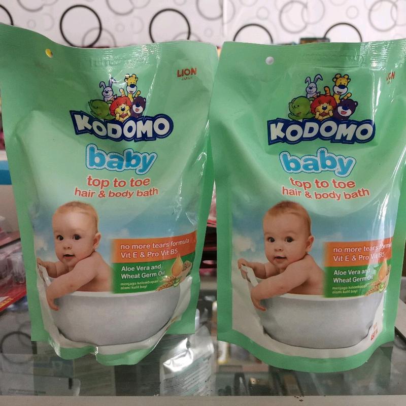 Kodomo Baby Top to Toe Hair & Body Bath 450ml - Shop | Tokopedia