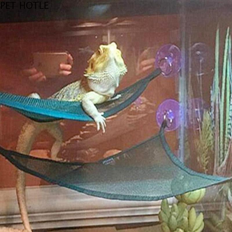 Portable Mesh for Snakes Hanging Pet Accessories Triangle Reptile ...
