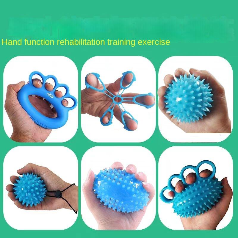 Four Finger Spring Grip Massage Acanthosphere Grip Strength Ball ...