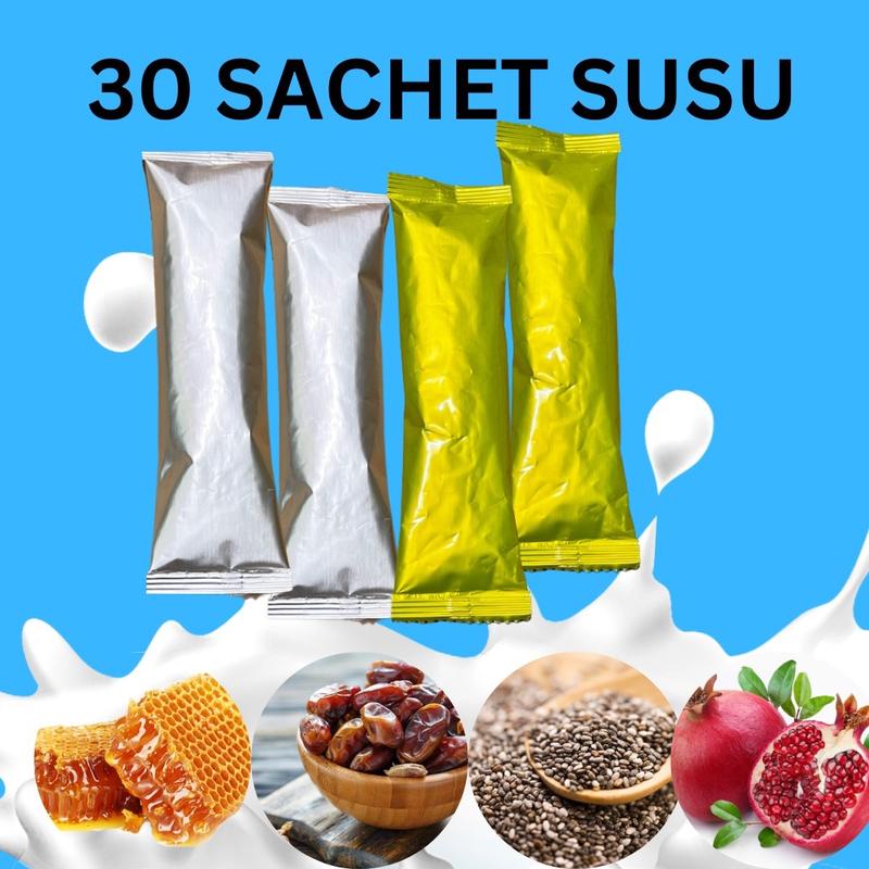 30 SACHET SUSU DIRECT KILANG LULUS KKM DAN HALAL - TikTok Shop Malaysia