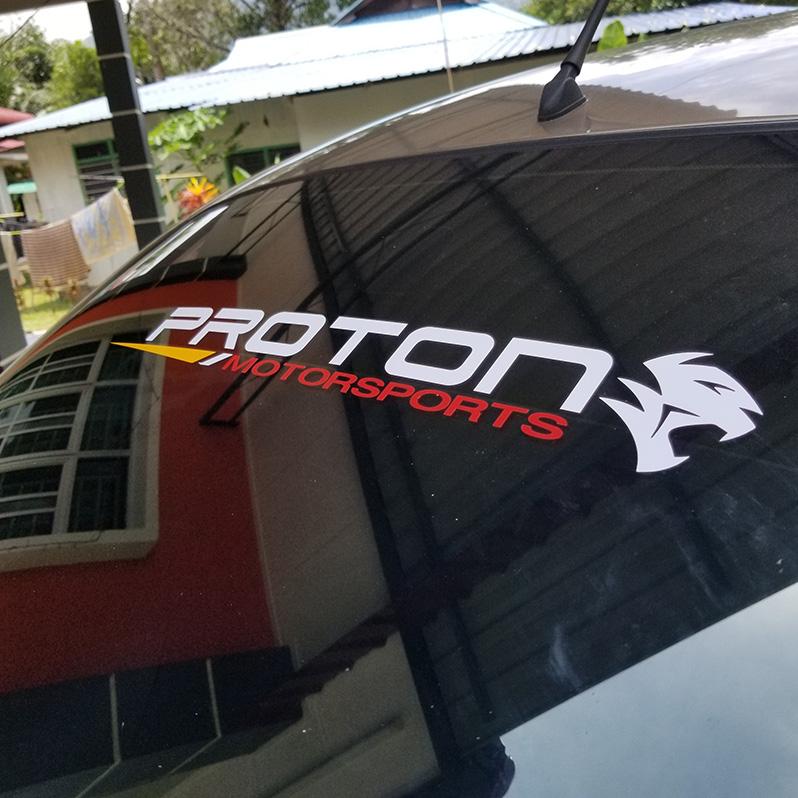 Sticker Proton Motorsport Accessories Automotive Car - TikTok Shop Malaysia