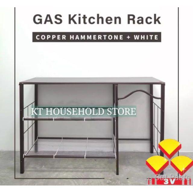 KT 4ft 3V Metal kitchen stove rack gas rack cooking table rak - TikTok ...