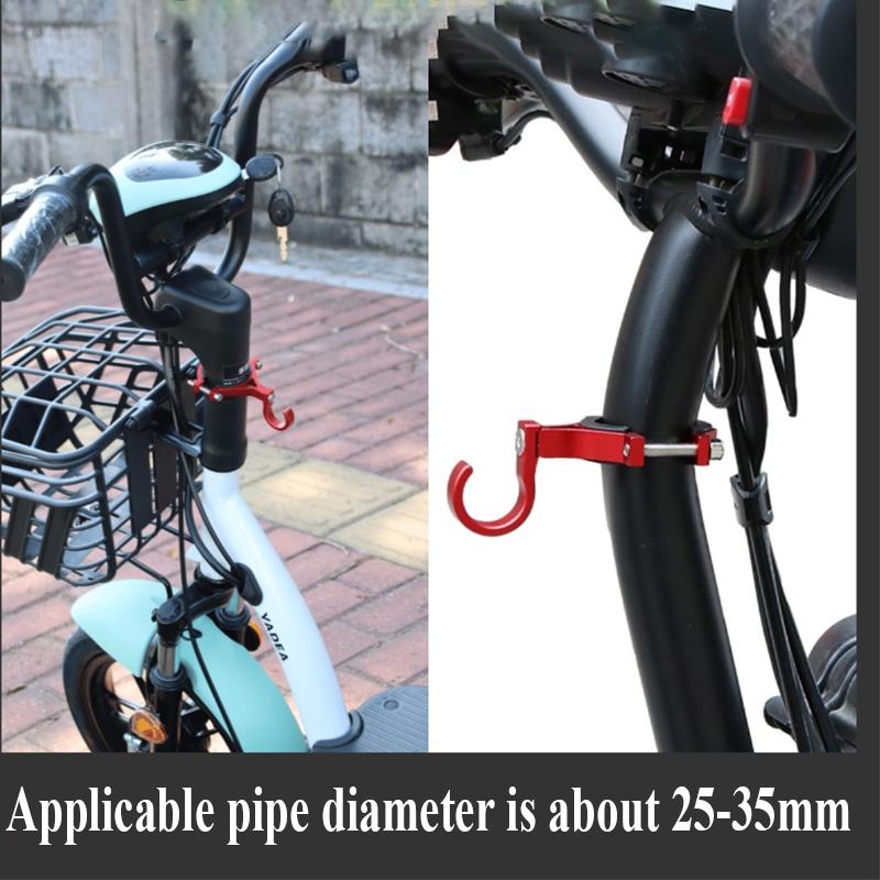 1 Pack Bike Hanging Bag Hook Claw Electric Scooter Front Hoo - TikTok ...