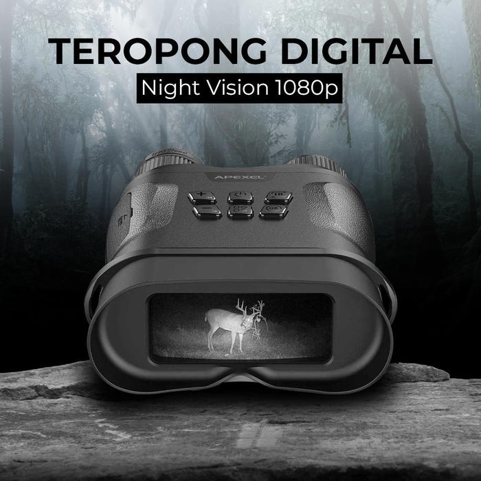 Jual Apexel Teropong Penglihatan Malam Digital 1080P: Gambar Jernih ...