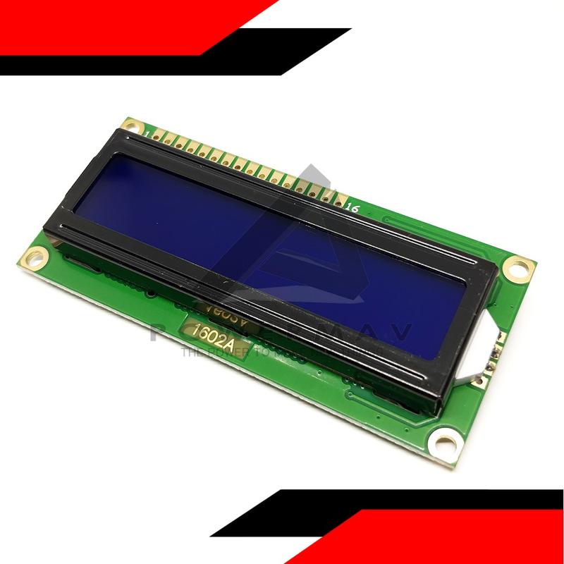 LCD 16x2 blue Board Module LCD1602 1602a module Blue screen 16x2 ...