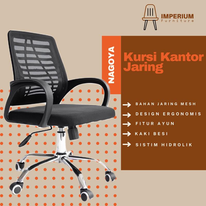 Kursi Kantor Jaring / Kursi Kantor / Kursi Putar / Kursi Putar - Shop | Tokopedia