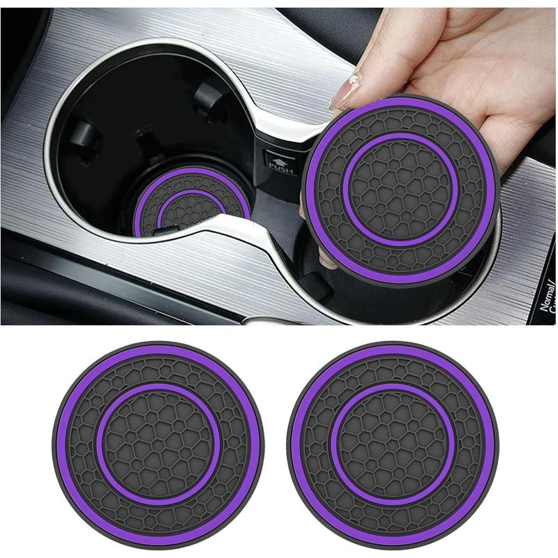 2 Pack Coasters for Cup Holder, 2.75 Inch No-Slip Anti Dust - TikTok Shop