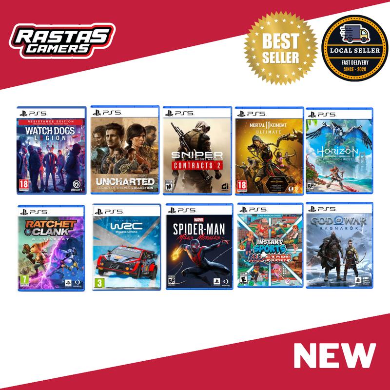 PLAYSTATION PS5 DISC GAMES - TikTok Shop Malaysia