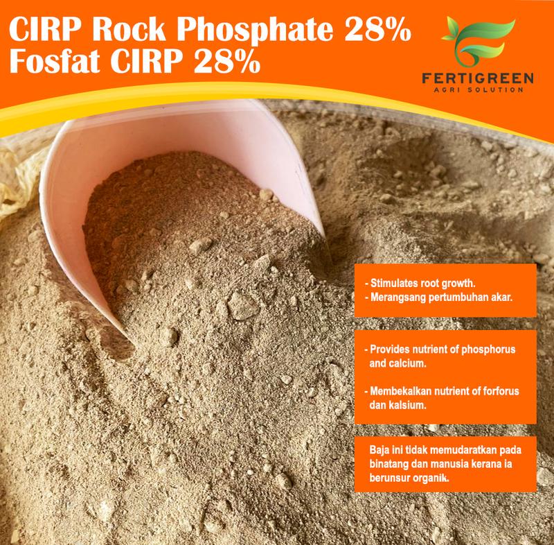 (1kg) Baja Penggalak Akar (Rock Phosphate) 28% P2O5 (Baja Organik ...