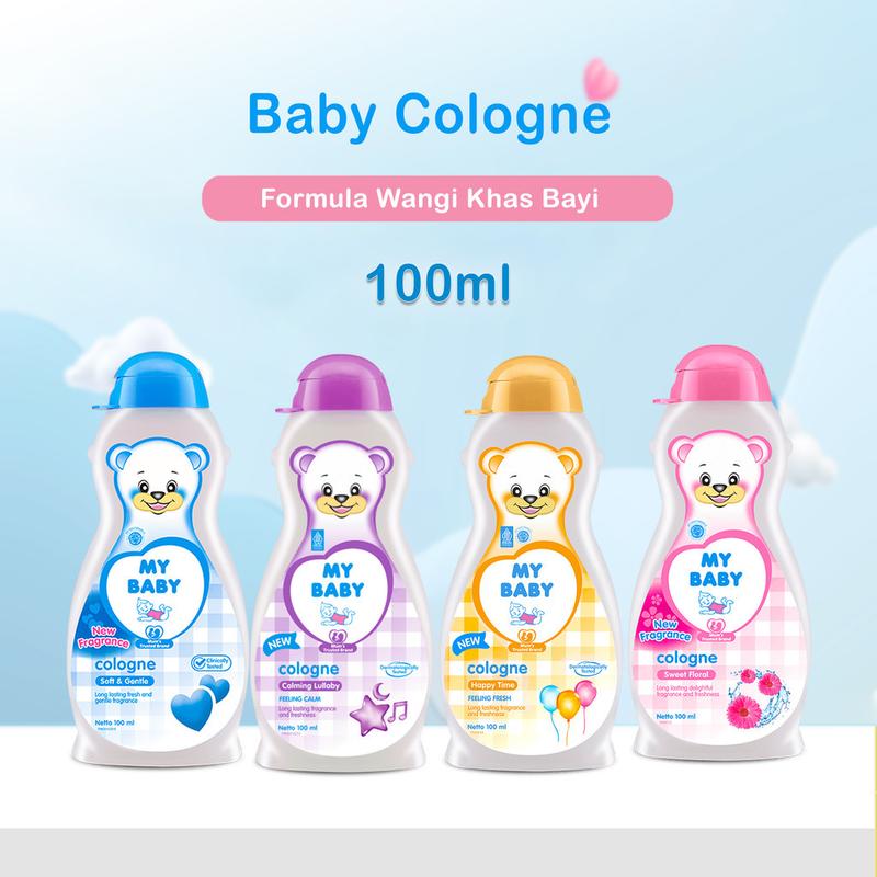 My Baby Cologne 100ml - My Baby Cologne Soft Gentle & Sweet Floral ...