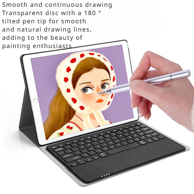 Pad Pen Skrin Sentuh, Pen Berkepala Dua Silikon, Sesuai untuk Kegunaan ...